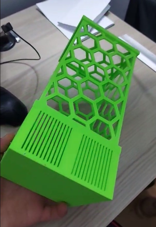 3D printed WiFi controlled RGB table lamp by Self Taught Stuff ...