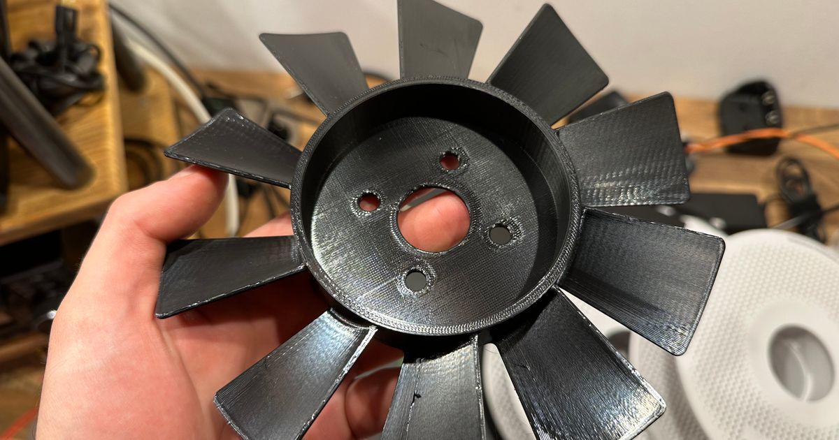 Yanmar YSR420 Coolingfan for Snowthrower by Hoonse | Download free STL ...