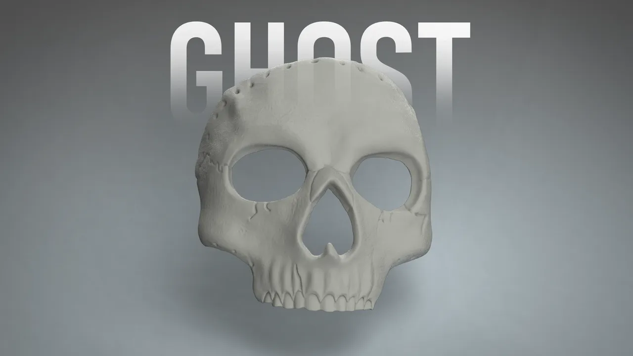 Ghost Mask by Polymera | Download free STL model | Printables.com