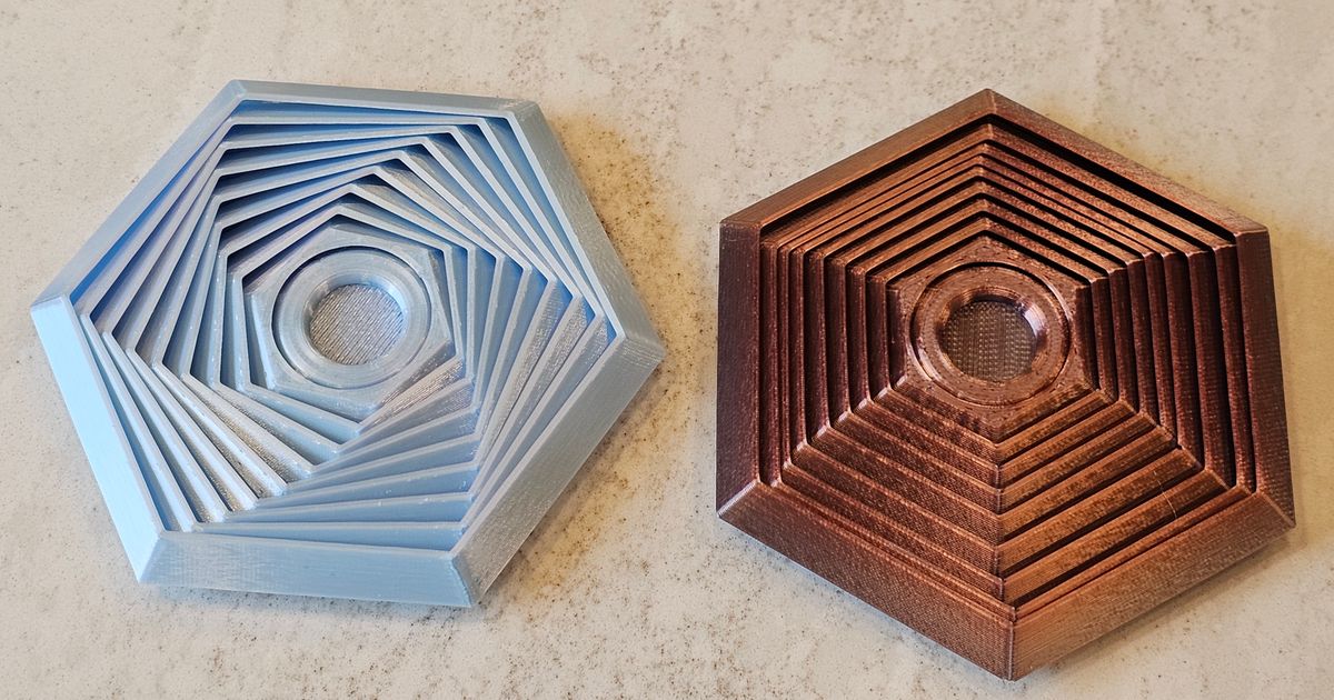 Hex Flex Fidget Spinner por Drago | Descargar modelo STL gratuito ...