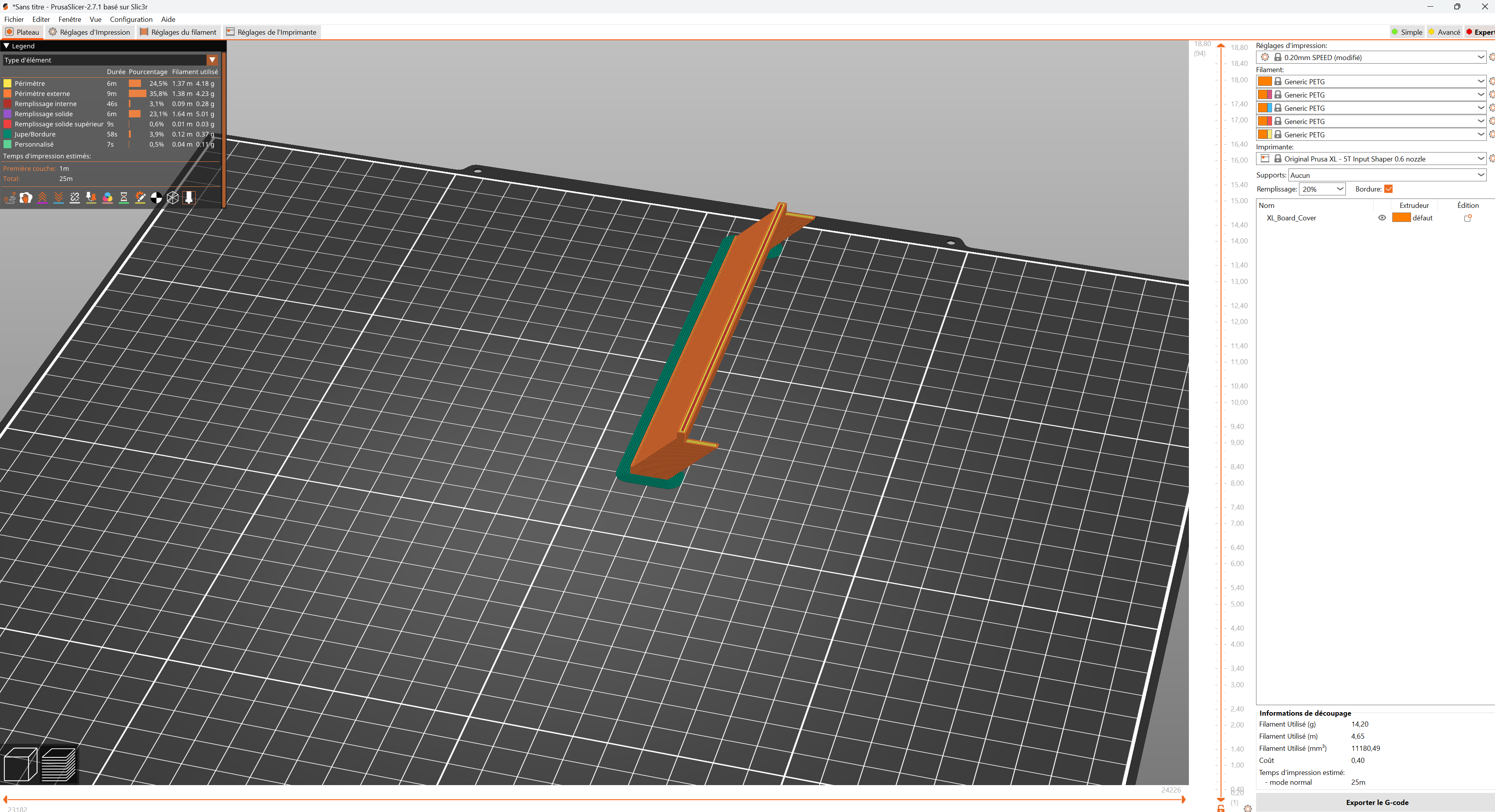 Prusa XL command board cover by José Le Roux | Download free STL model ...