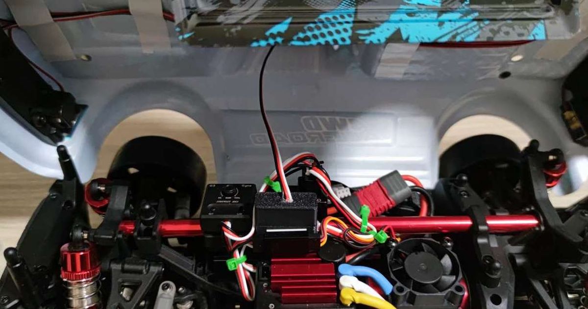 RC car magnetic lights connector housing by jt001sk | Download free STL ...