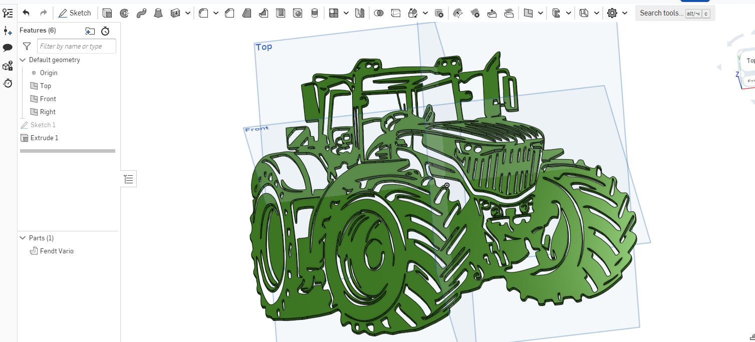 Fendt 1050 Vario Wall Art by Denis Re_Creative | Download free STL ...