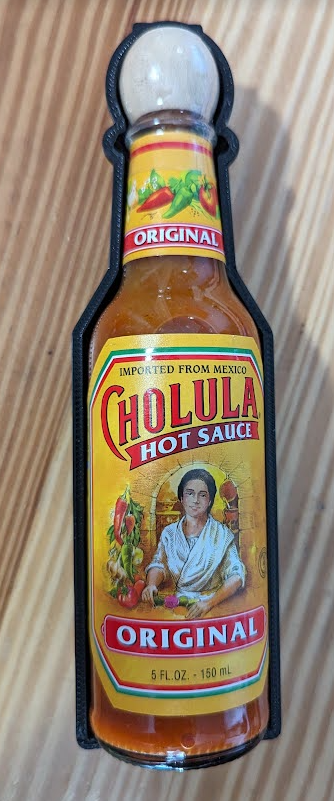 Cholula Bottle 5oz by Josh Fulford | Download free STL model ...