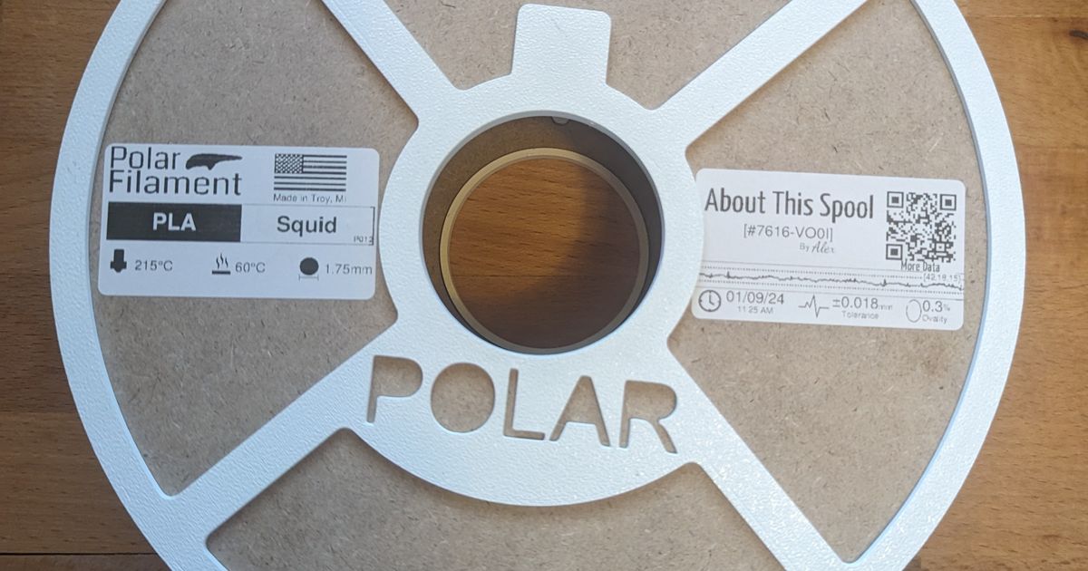 AMS Spool Adapter for Polar Filament by NynE | Download free STL model ...