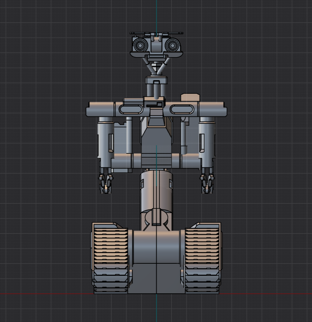 Johnny 5 Comes Alive: A 3D Print-Friendly Model par secretsather ...