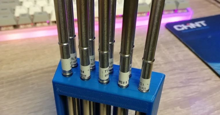 T12 Soldering Tip Holder (10 or 12) by Gerber | Download free STL model | Printables.com