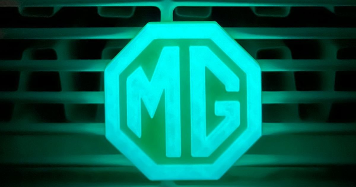 Logo MG by LPD Creation | Download free STL model | Printables.com