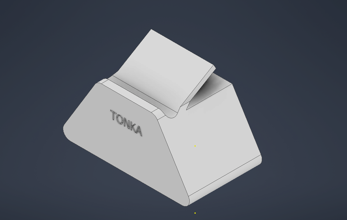 xbox controller stand that says tonka by Sumi_c | Download free STL ...