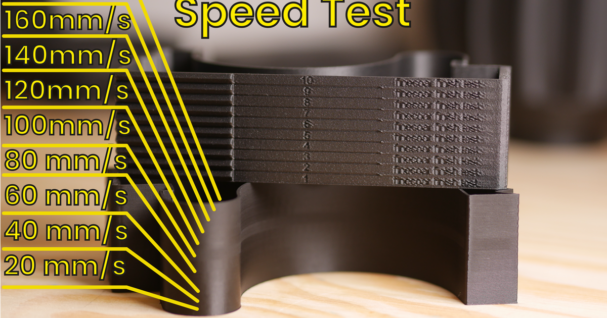 Surface Finish Speed Test by ordnerino | Download free STL model ...