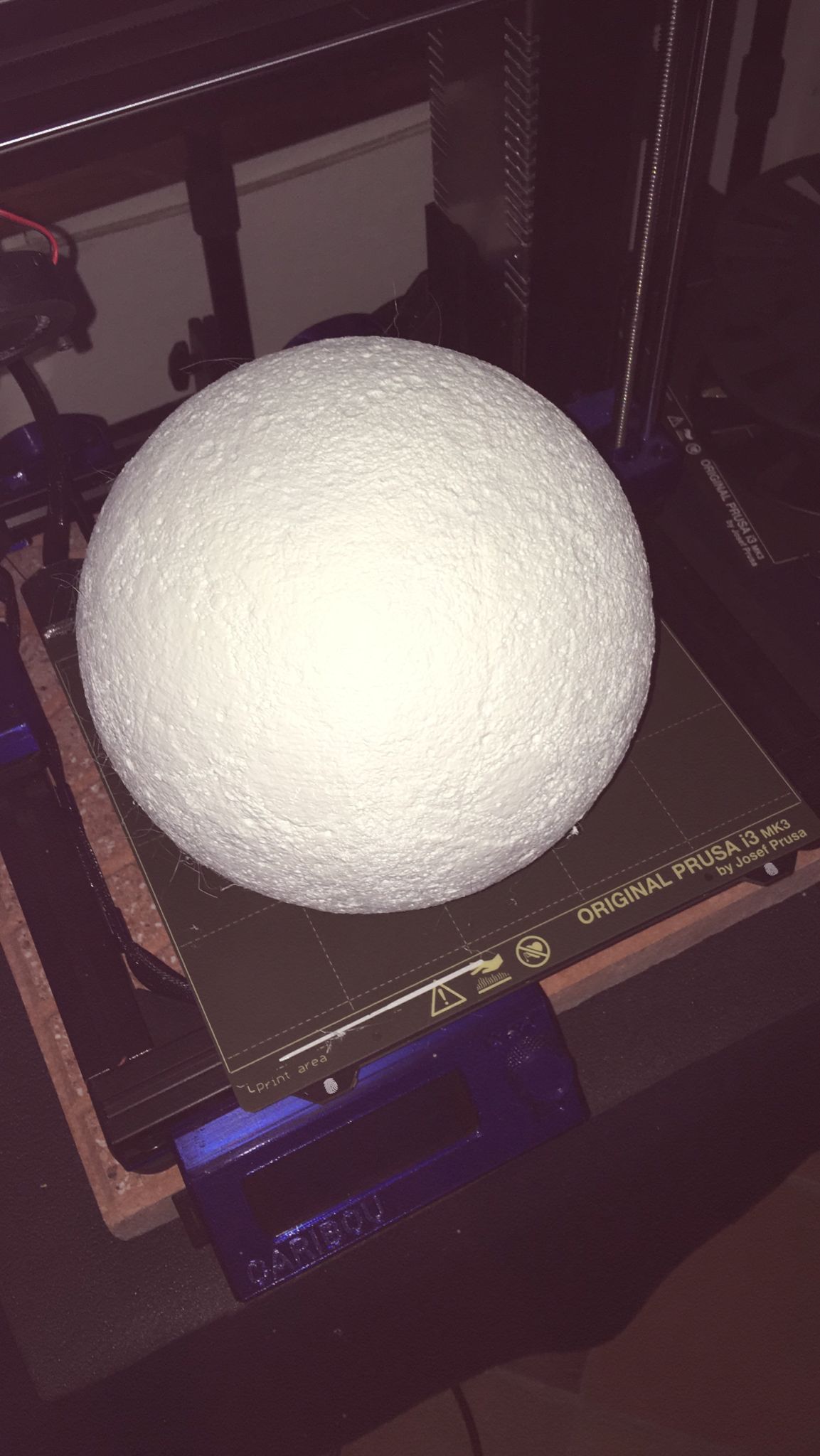 Designer Lithophane Moon Lamp STL FIXED by Dani | Download free STL ...