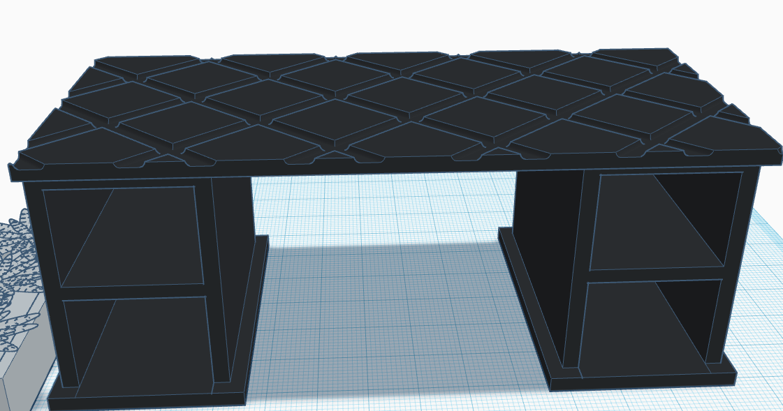 simple modern desk by PITTISIT | Download free STL model | Printables.com