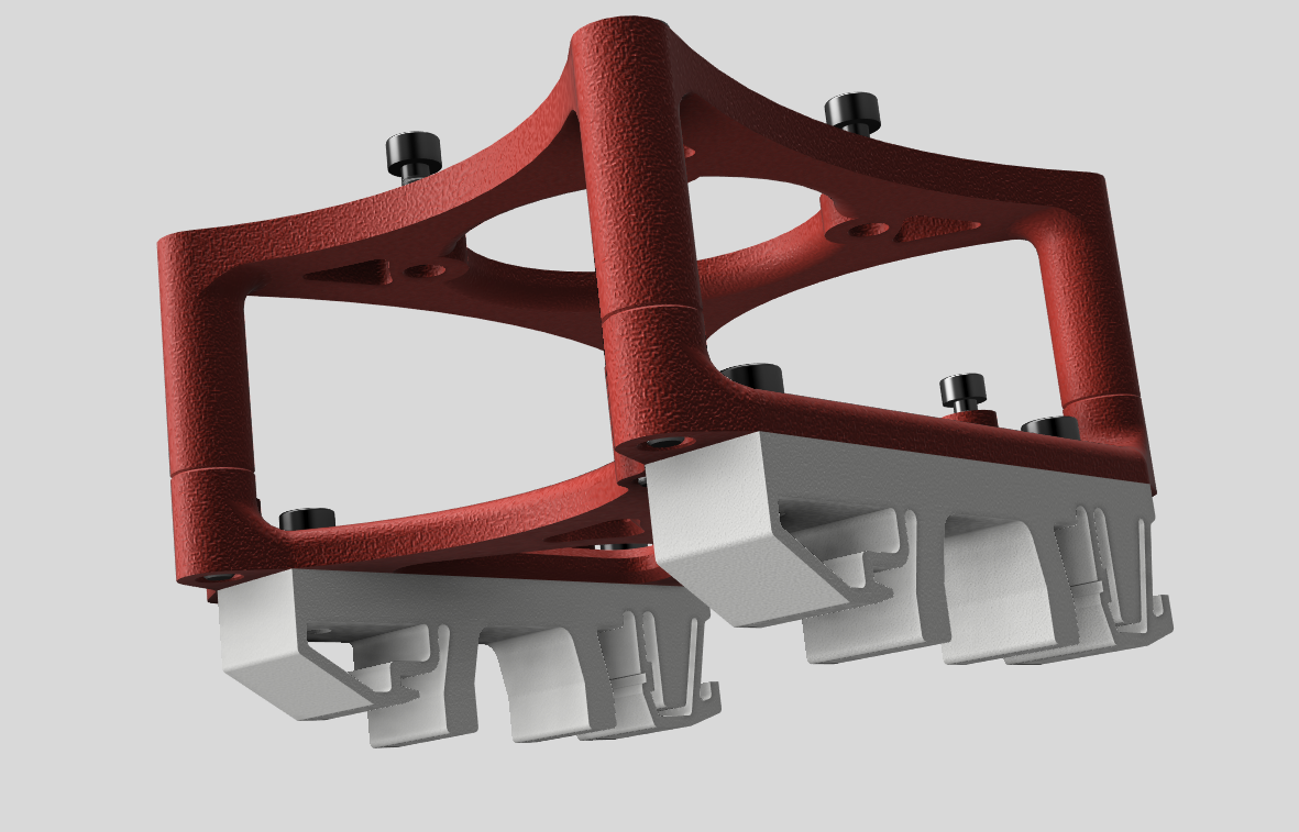 RPI Din Clips Mount 40mm Cooling Fan by Drak | Download free STL model ...