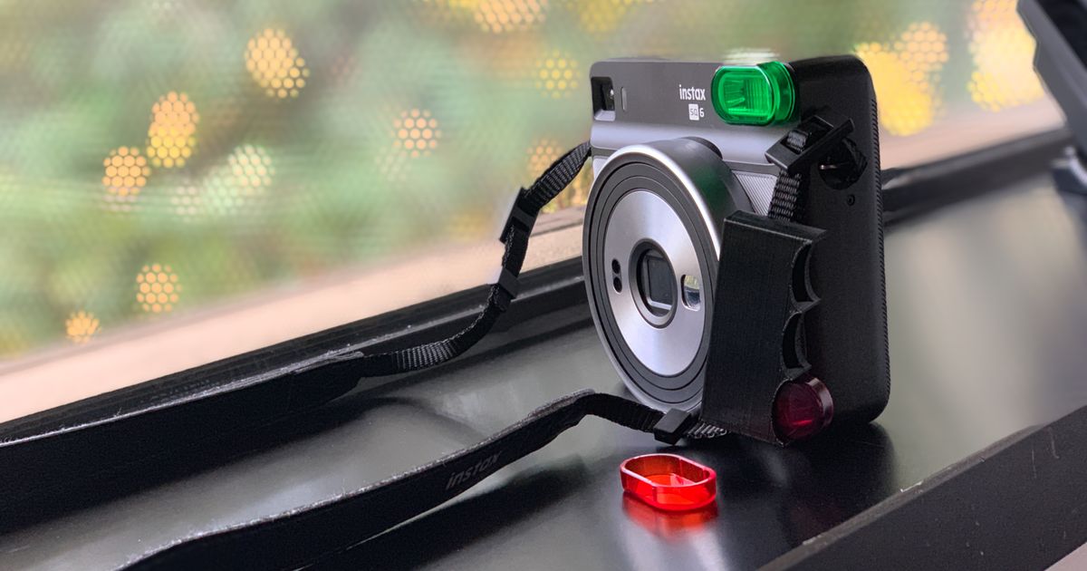 Instax SQ6 Filter Clip by ayman | Download free STL model | Printables.com