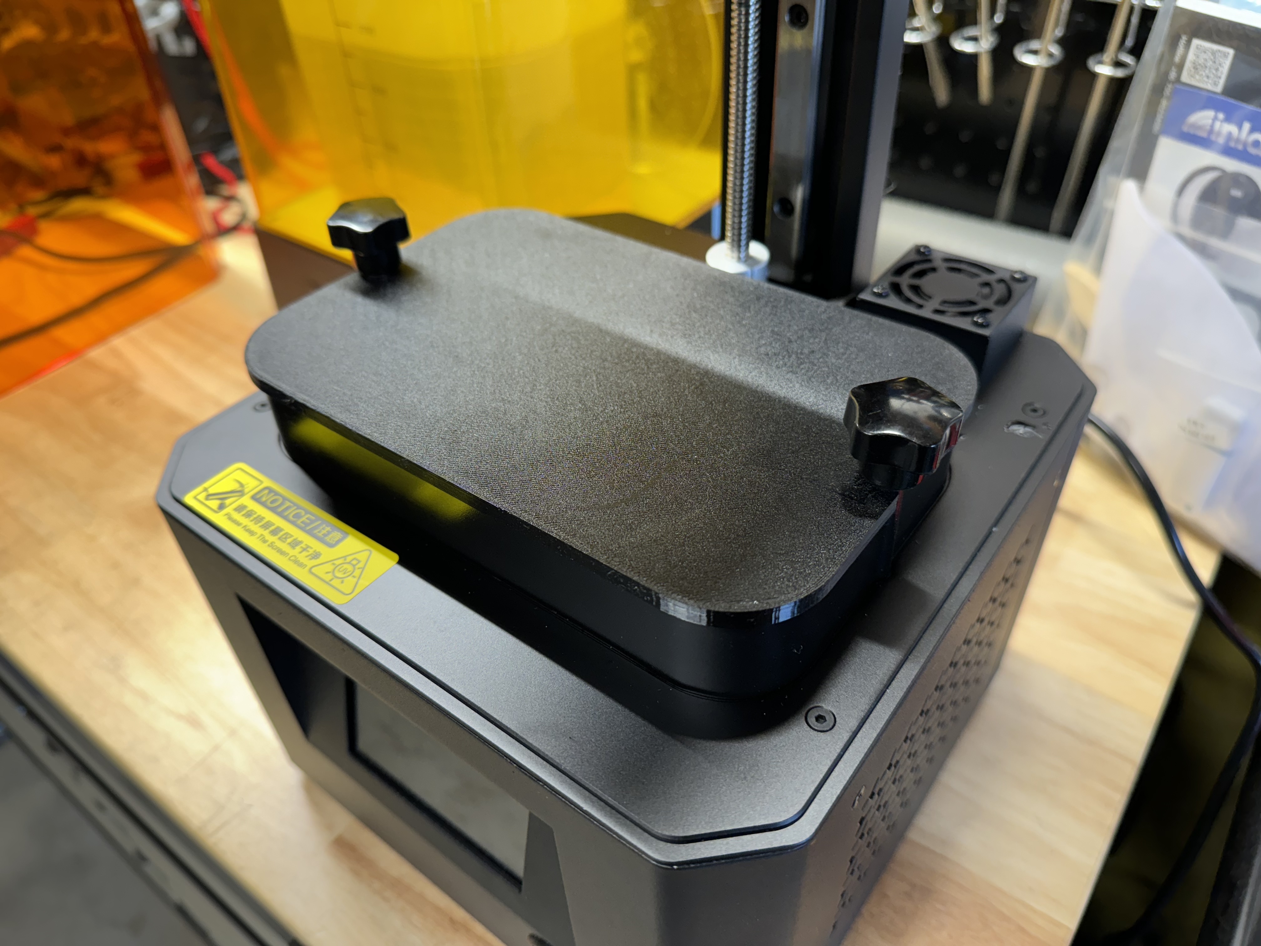 Resin Vat Cover for Creality by Makin | Download free STL model ...