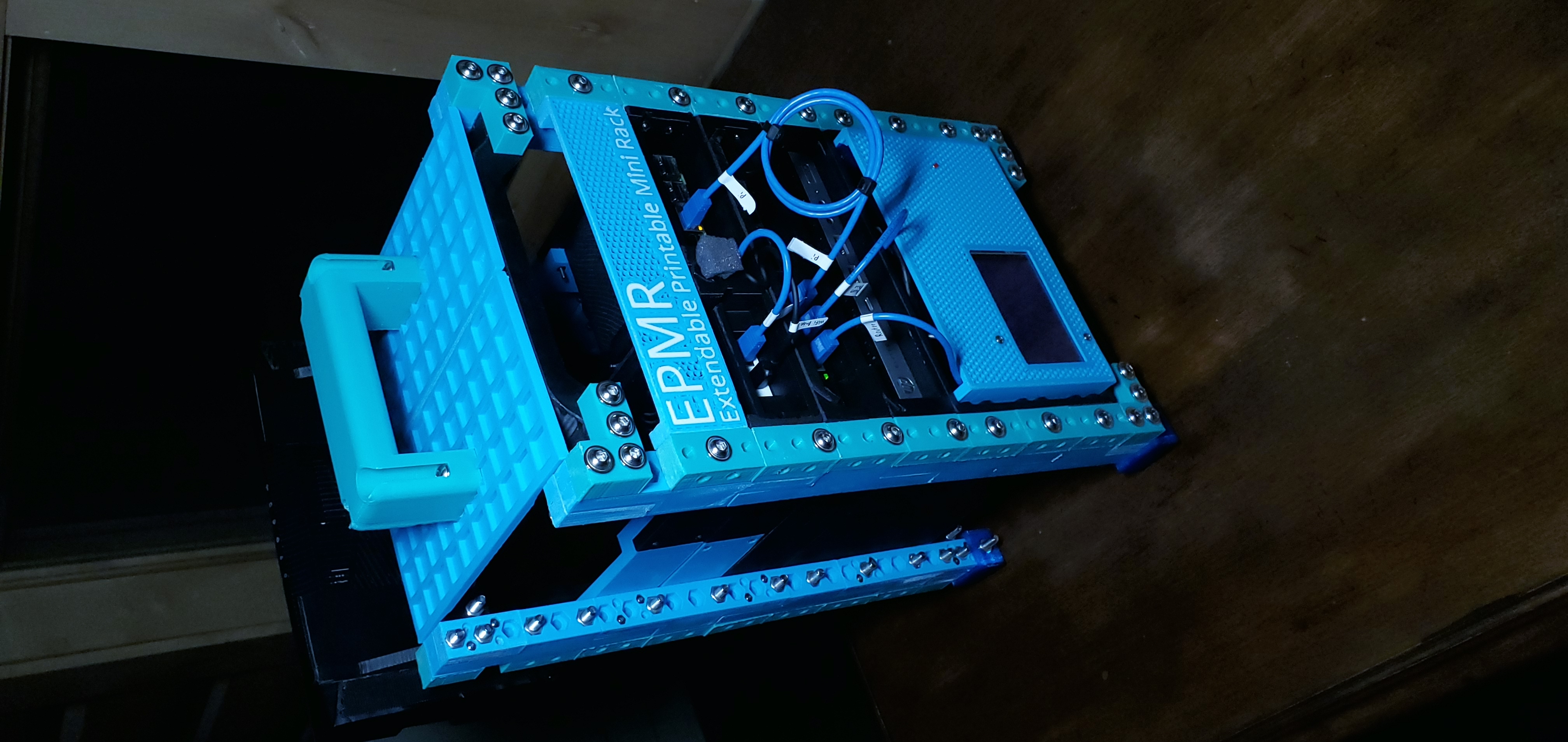 EPMR (Extandable Printable Mini Rack) by TheBigGeek | Download free STL ...