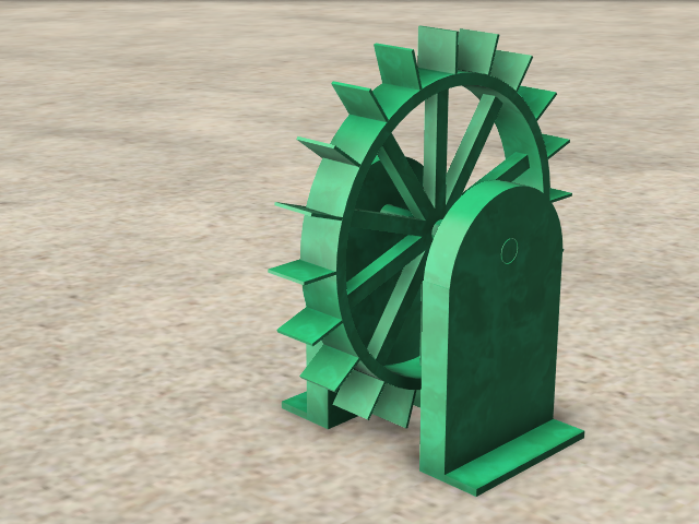 Aquarium Water Wheel by EricB | Download free STL model | Printables.com