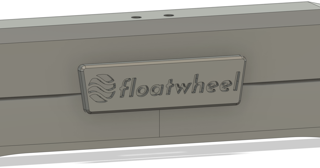 Floatwheel ADV Rail Badge by IBot07 | Download free STL model ...