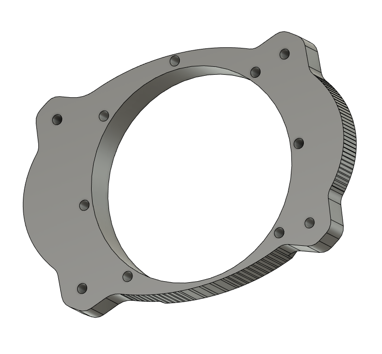 Maverick Sub Adapter Plate for Dayton Audio DCS165-4 with 5mm inserts ...