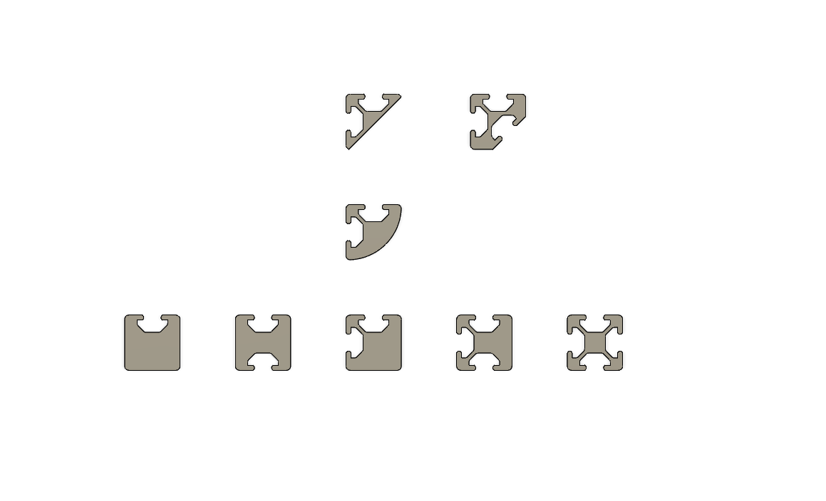 Variety of 2020 T Profiles with Solid Core by Brian Roehl | Download ...