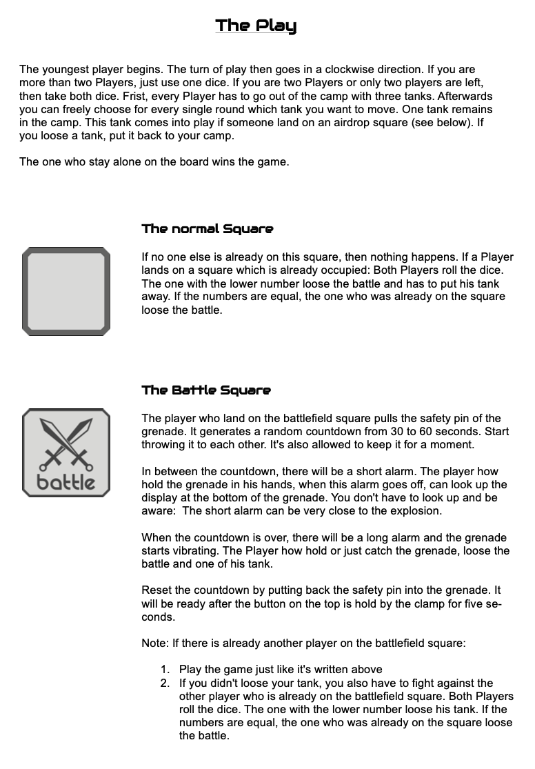 Table War - Board Game por peaklin | Descargar modelo STL gratuito ...