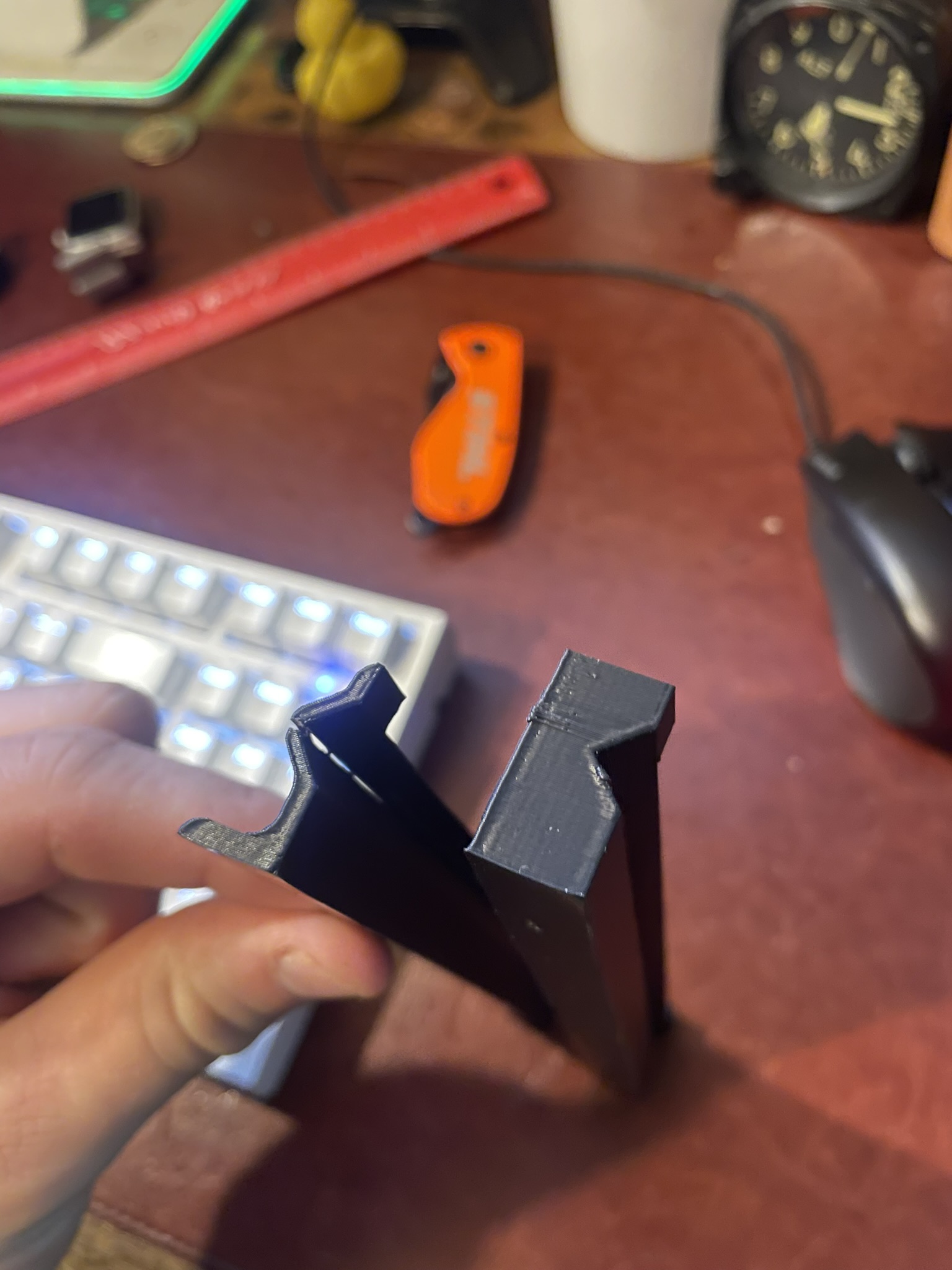 beefy under desk drawer rail by isaiahmartin847 | Download free STL ...