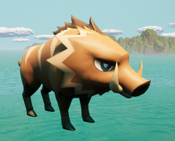 Rushoar from Palworld by n0ah | Download free STL model | Printables.com