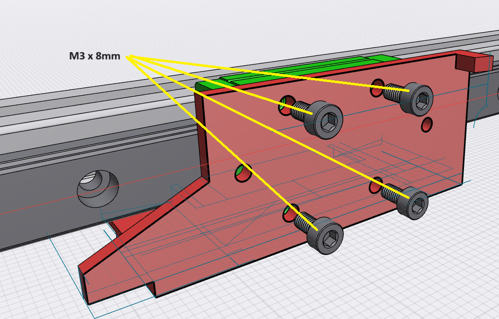 Sprite Quick Toolhead Change and X-axis linear rail by Duncan Meyer ... Sprite Quick Toolhead Change and X-axis linear rail by Duncan Meyer ...