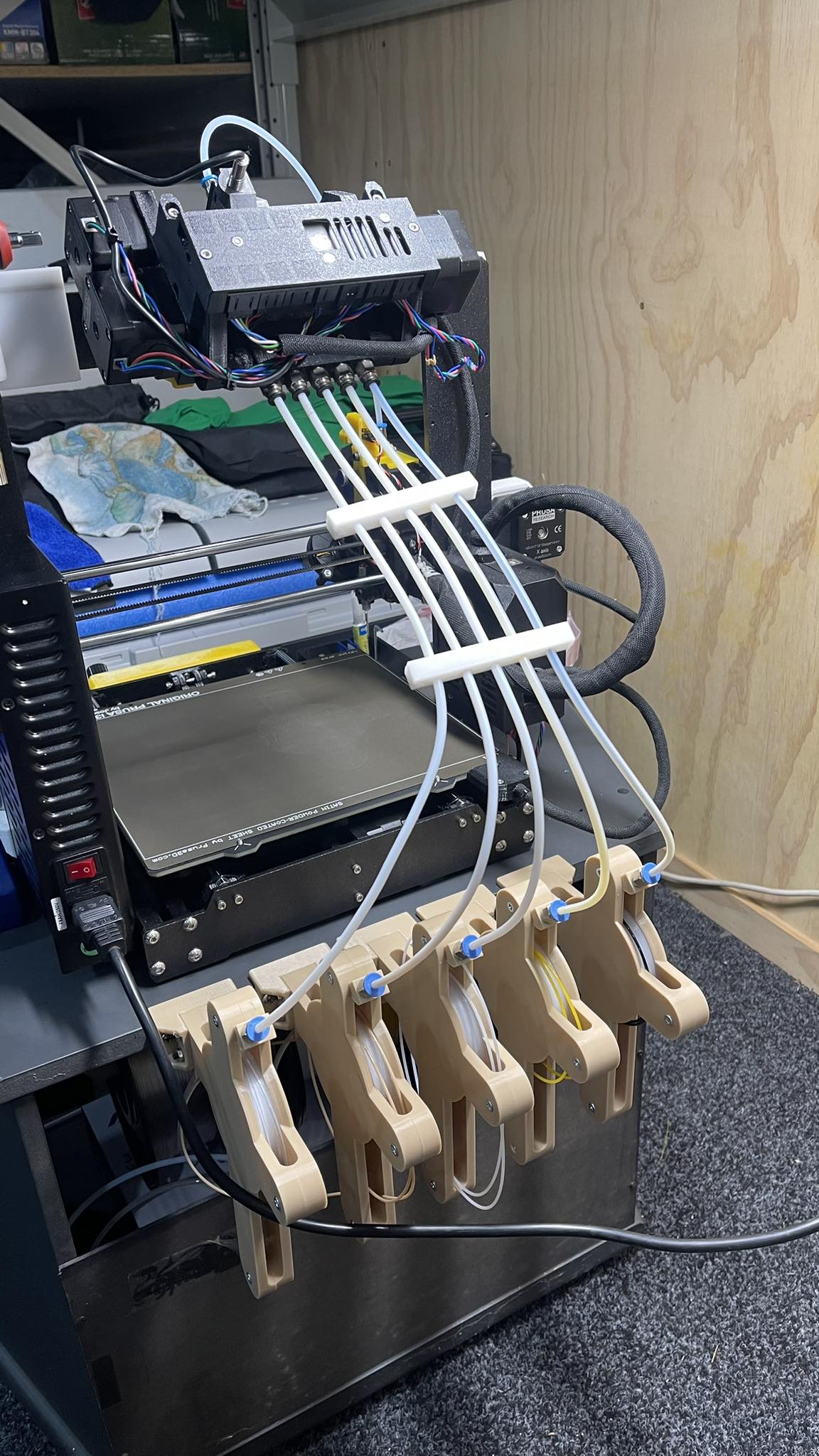 Prusa MMU2 Filament Buffer by Andrew | Download free STL model ...