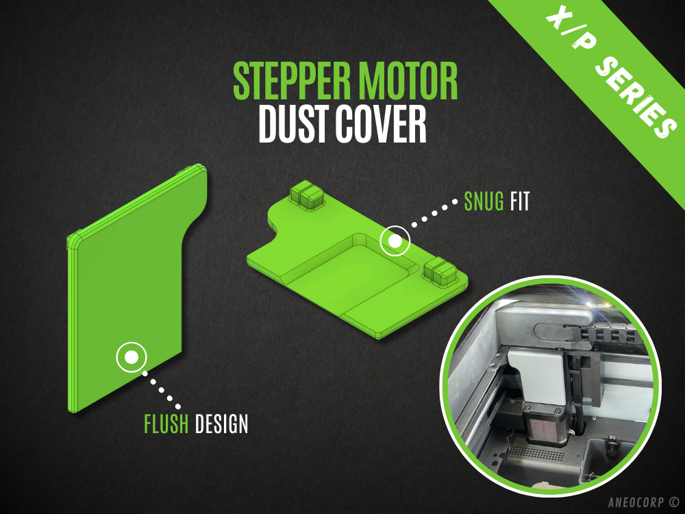 Stepper Motor Dust Cover - X/P Series da AneoPsy | Scarica il modello ...