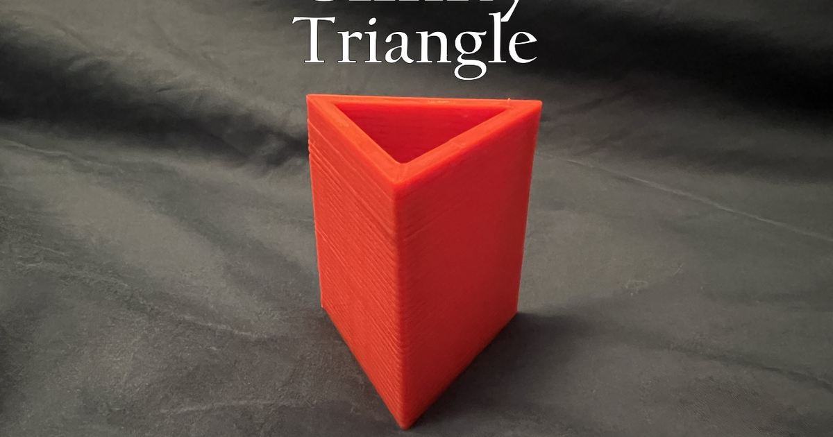 Triangle Slinky by jpbruce | Download free STL model | Printables.com
