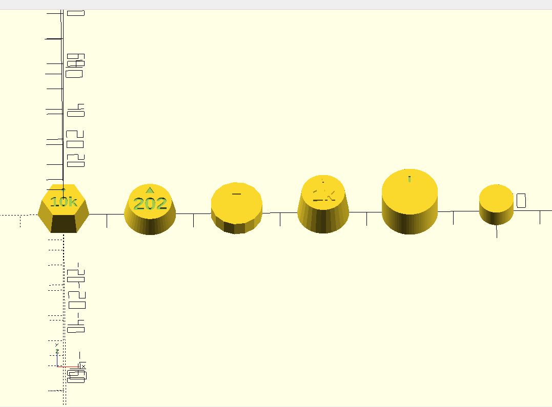 Customizable breadboard poti knob by kaytec | Download free STL model ...