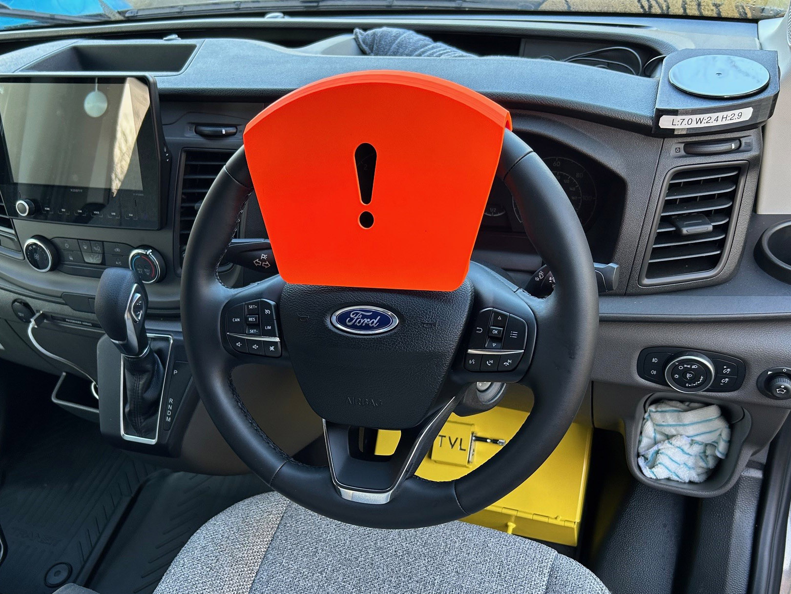 Wheel Clamp Alert by Rosti | Download free STL model | Printables.com