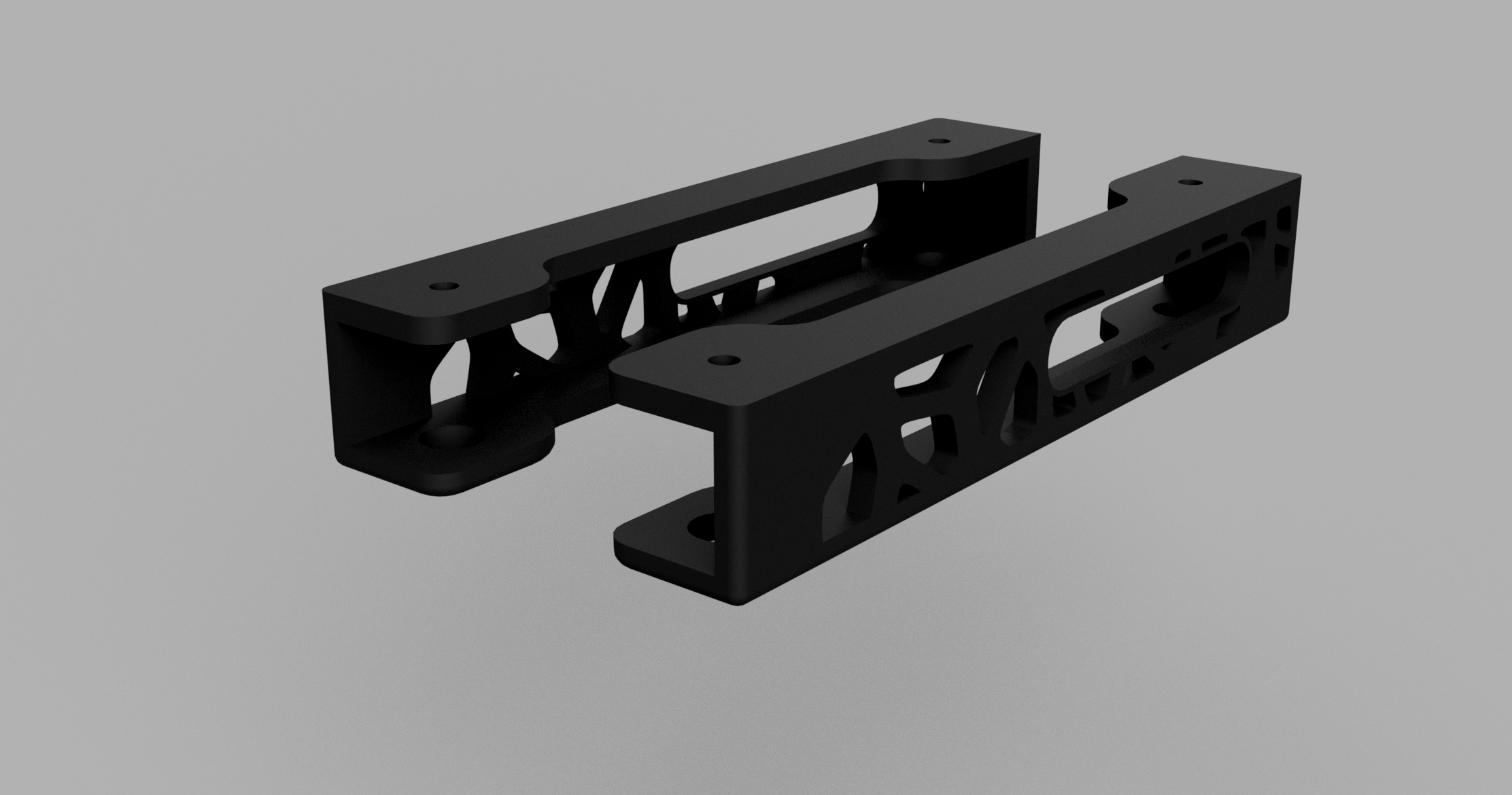 MacBook Pro M3/M2/M1 Voronoi Under Desk Mount (14/16 Inch) by Klief ...