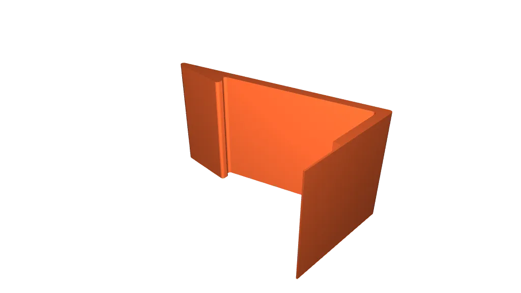 Simple book end by RomainJBT | Download free STL model | Printables.com