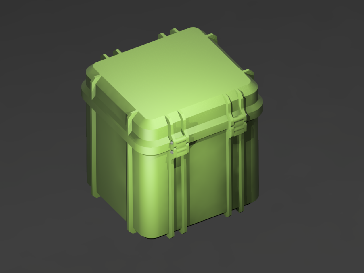 Rugged Box / Container by ExtRuben | Download free STL model ...