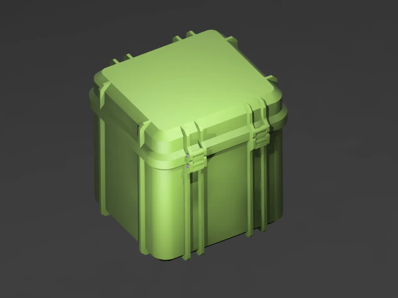 Rugged Box / Container by ExtRuben | Download free STL model ...