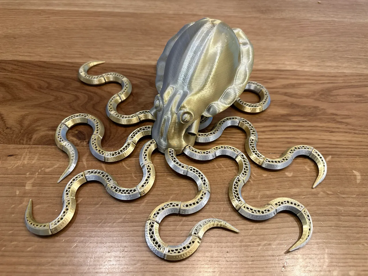Articulated Octopus by eyalshtark | Download free STL model ...