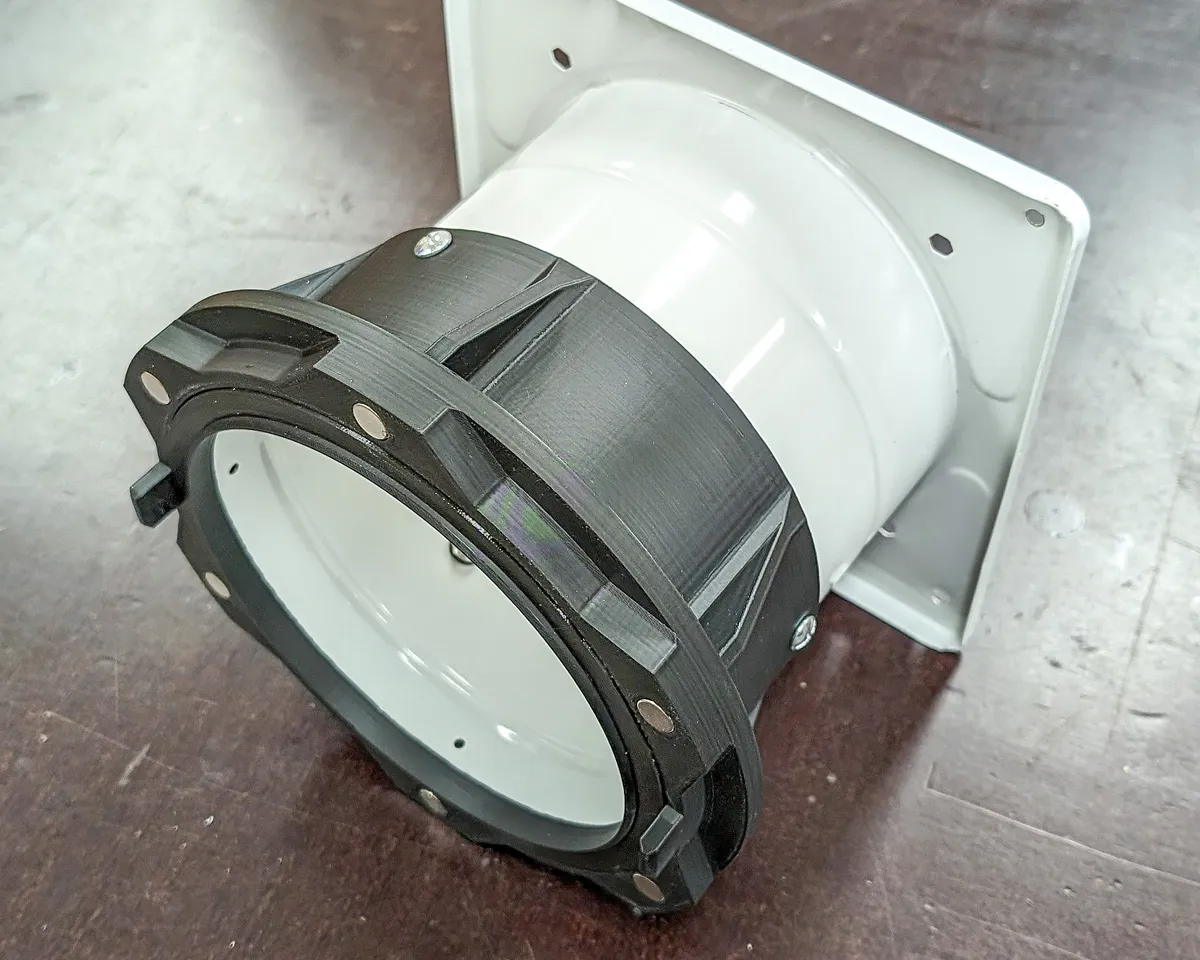 Magnetic duct connection System for 150mm / 6 inch Hoses by kerngebiet ...