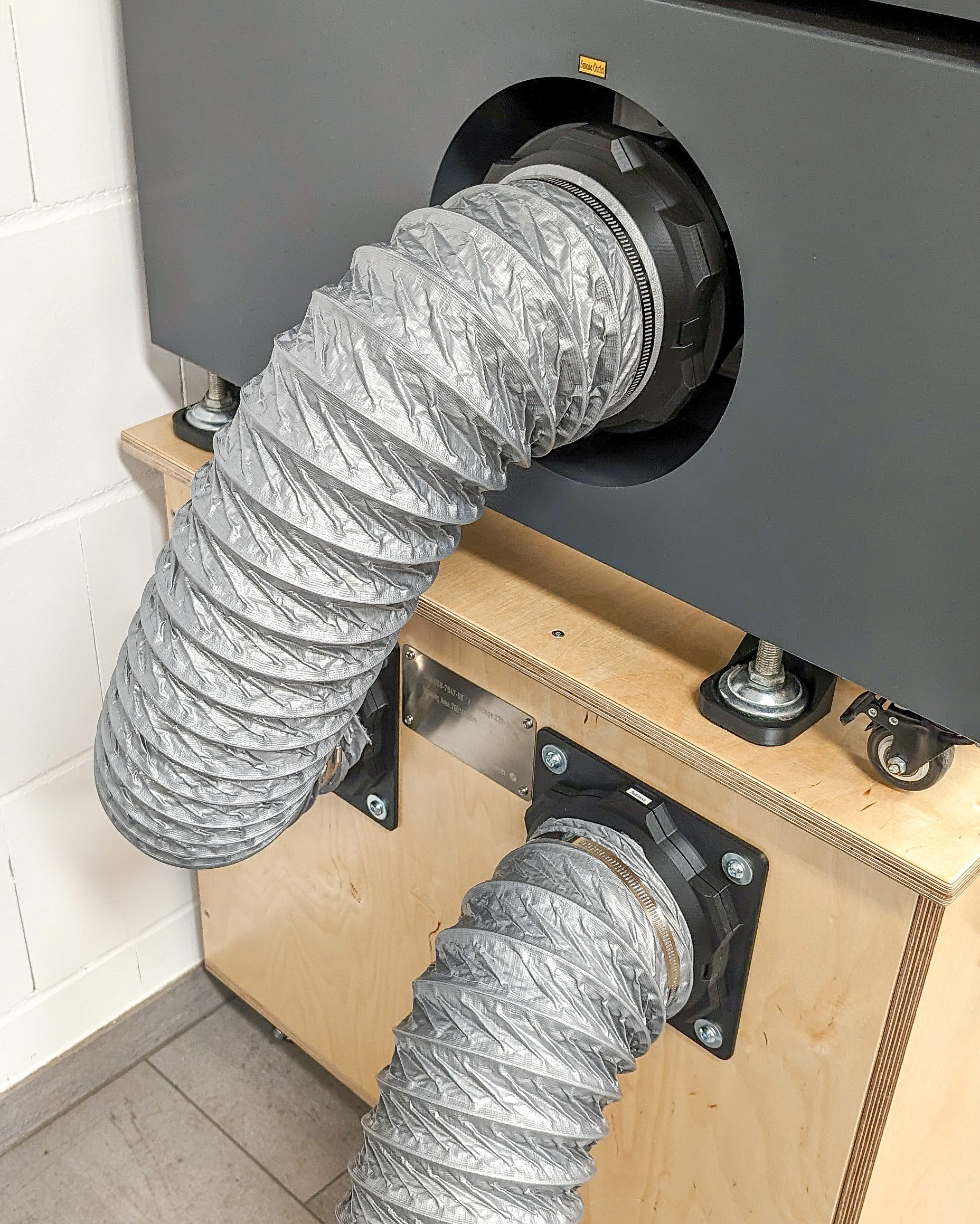 Magnetic duct connection System for 150mm / 6 inch Hoses by kerngebiet ...