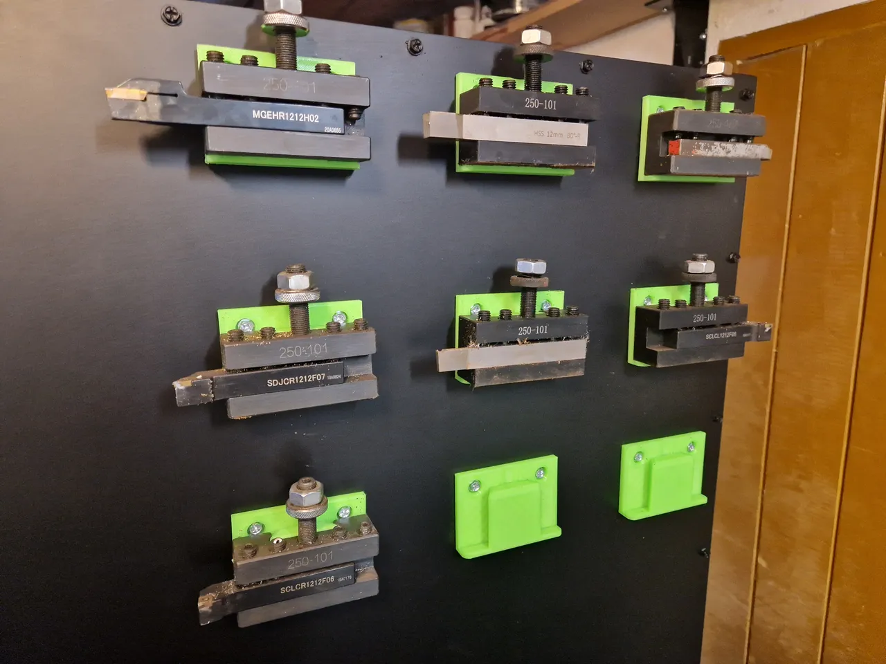 250-101 lathe tool holder wall mount by MoonClaw | Download free STL model | Printables.com