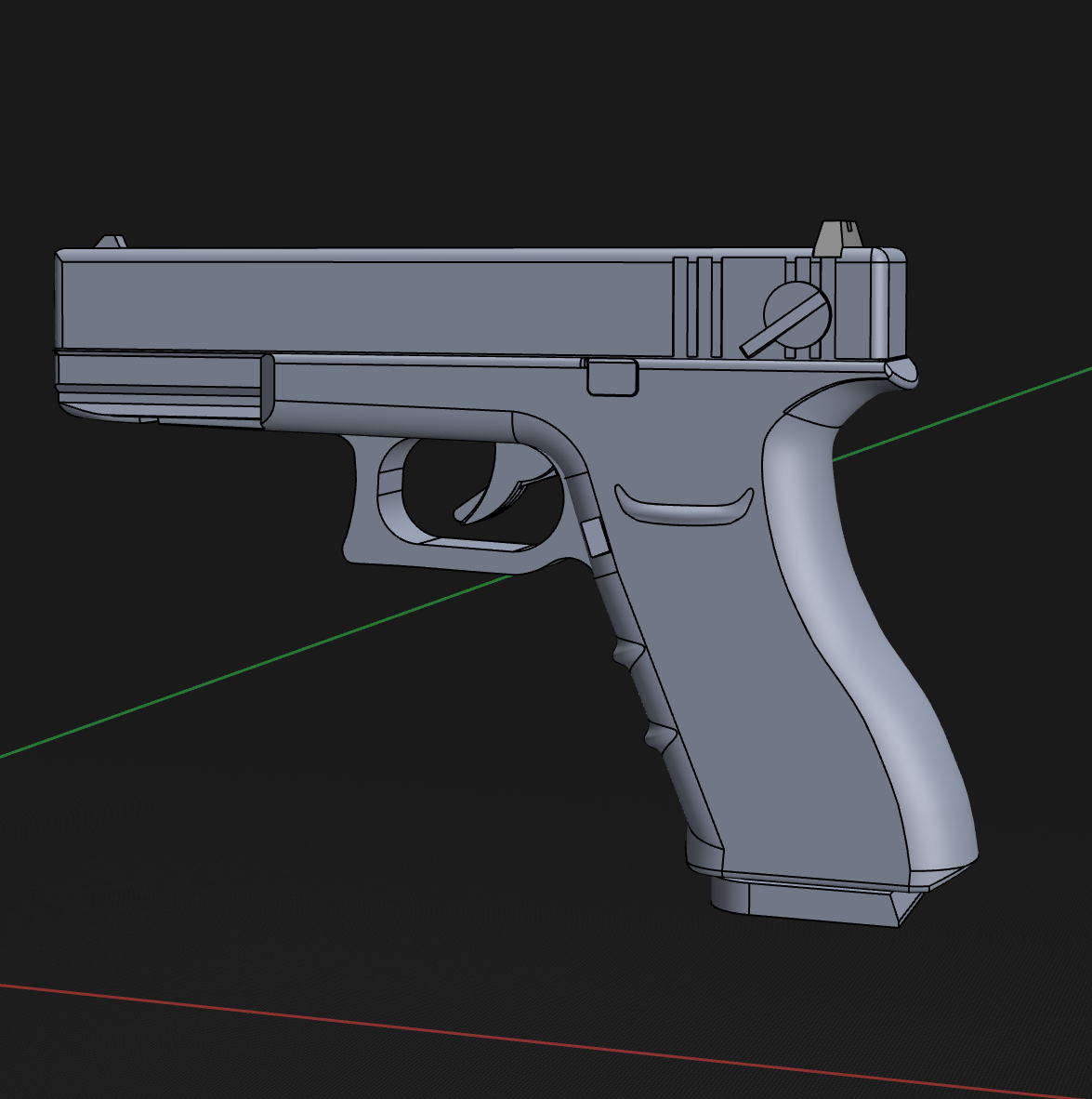 Glock by Max Puschmann | Download free STL model | Printables.com
