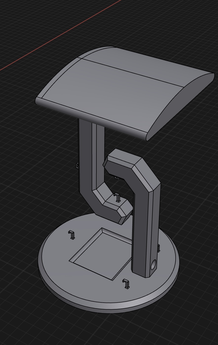 Flying Headphone Stand by Max Puschmann | Download free STL model ...