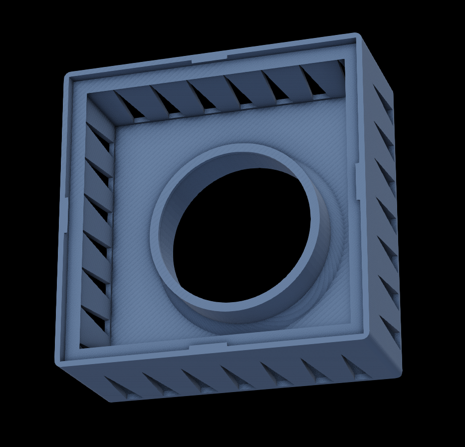 night light series 80x80 - triangles by yahbluez | Download free STL ...