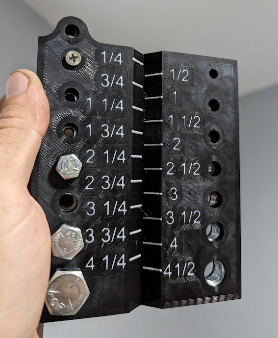 SAE Male/Female Thread and Length Checker by Josh Fulford | Download ...