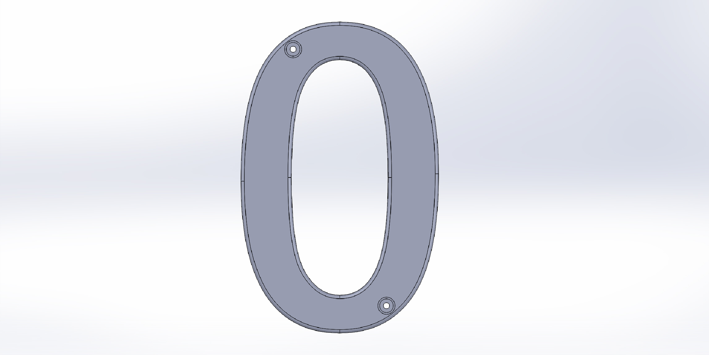 Sign Numbers Franklin Gothic by nightfox90 | Download free STL model ...