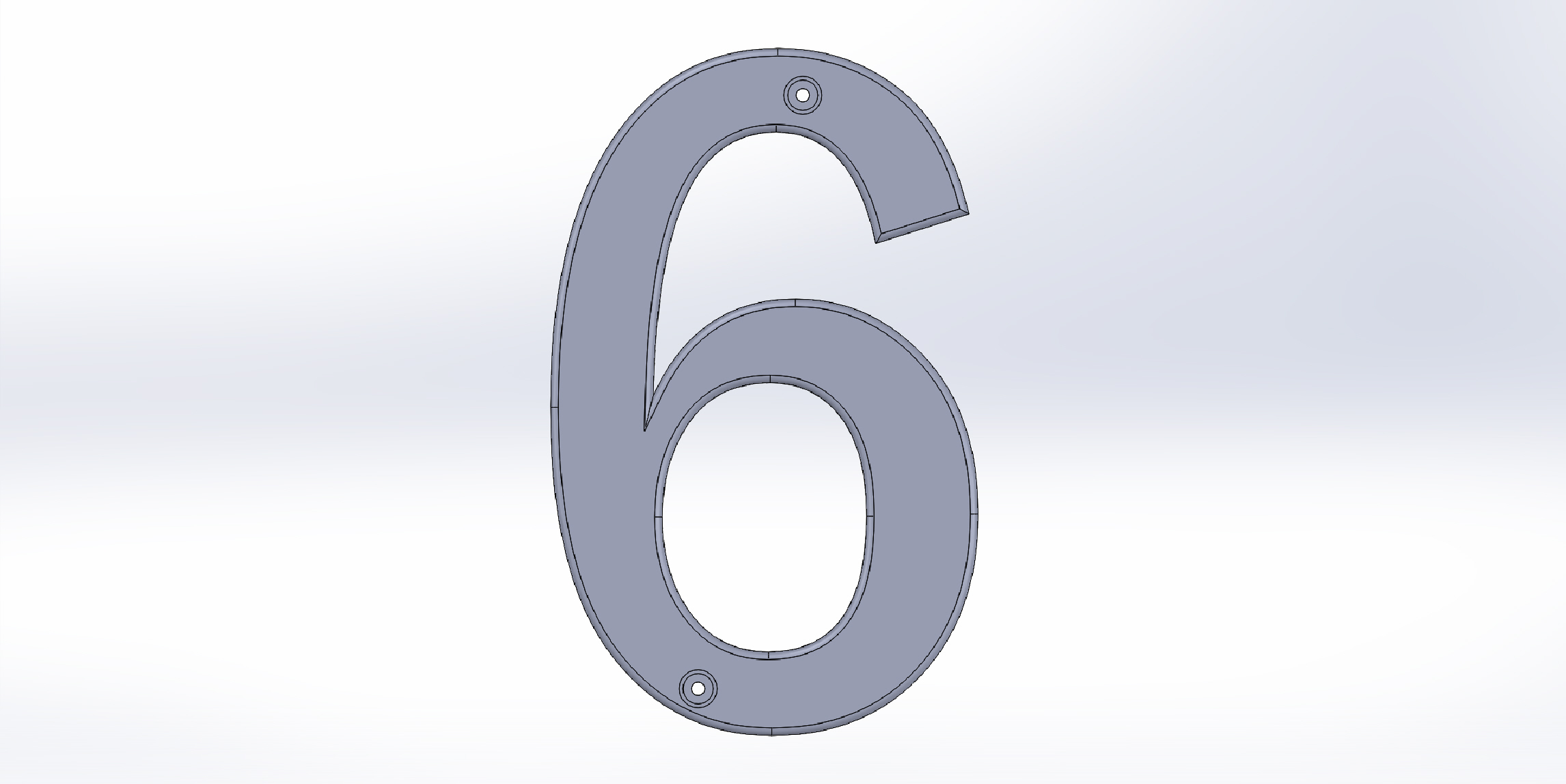 Sign Numbers Franklin Gothic by nightfox90 | Download free STL model ...