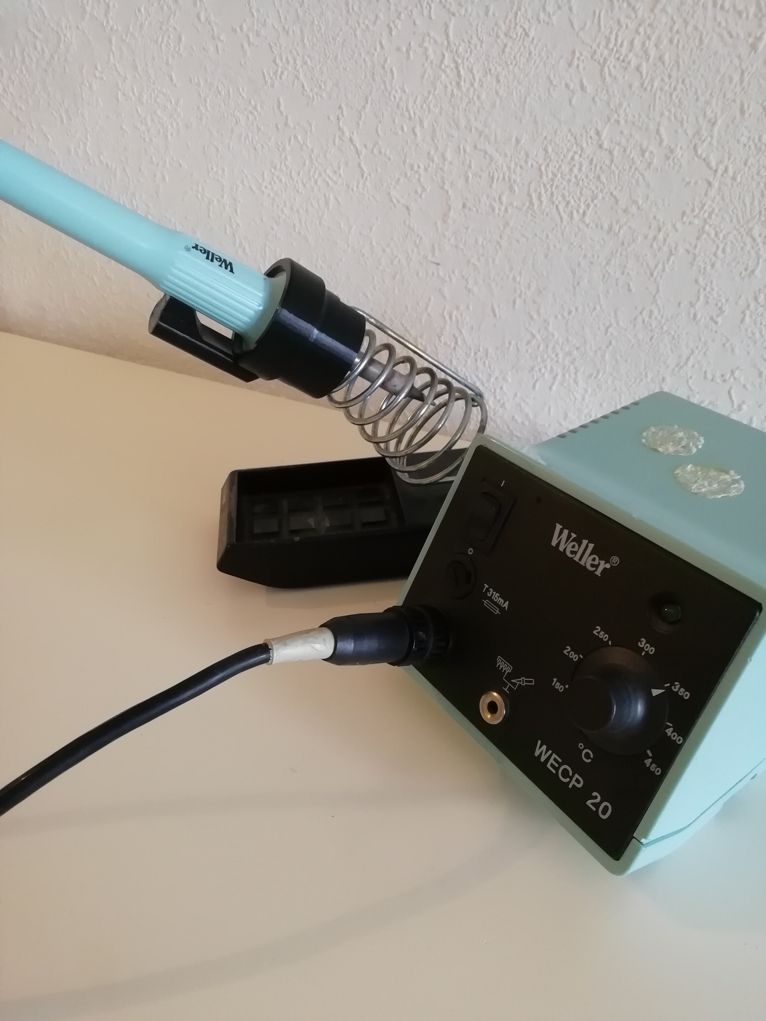 Solder Iron Holder for Weller by Svensson2584 | Download free STL model ...