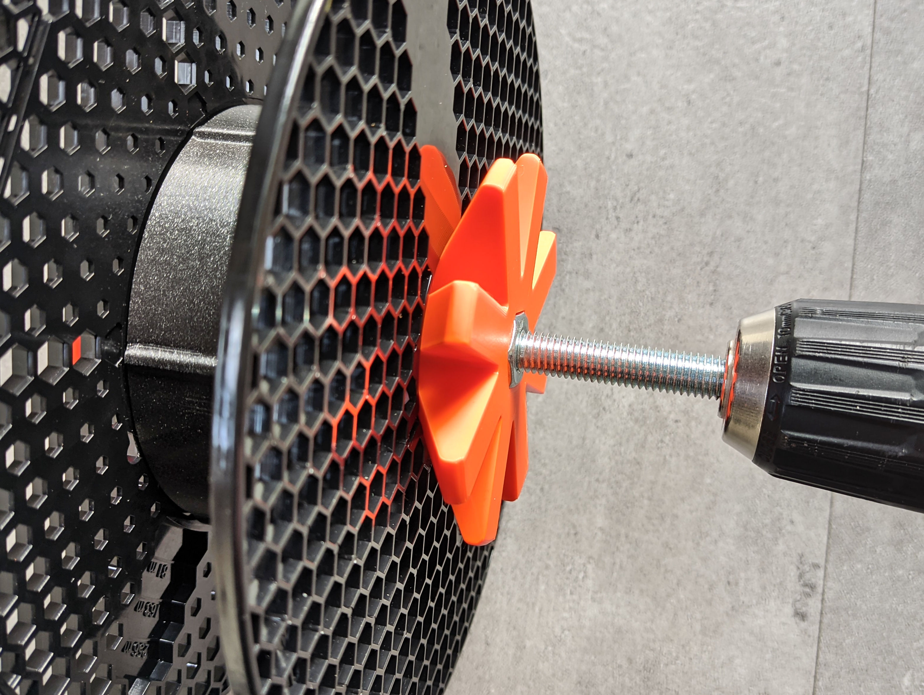 Spool Adapter for Power Drill by buchnema | Download free STL model ...