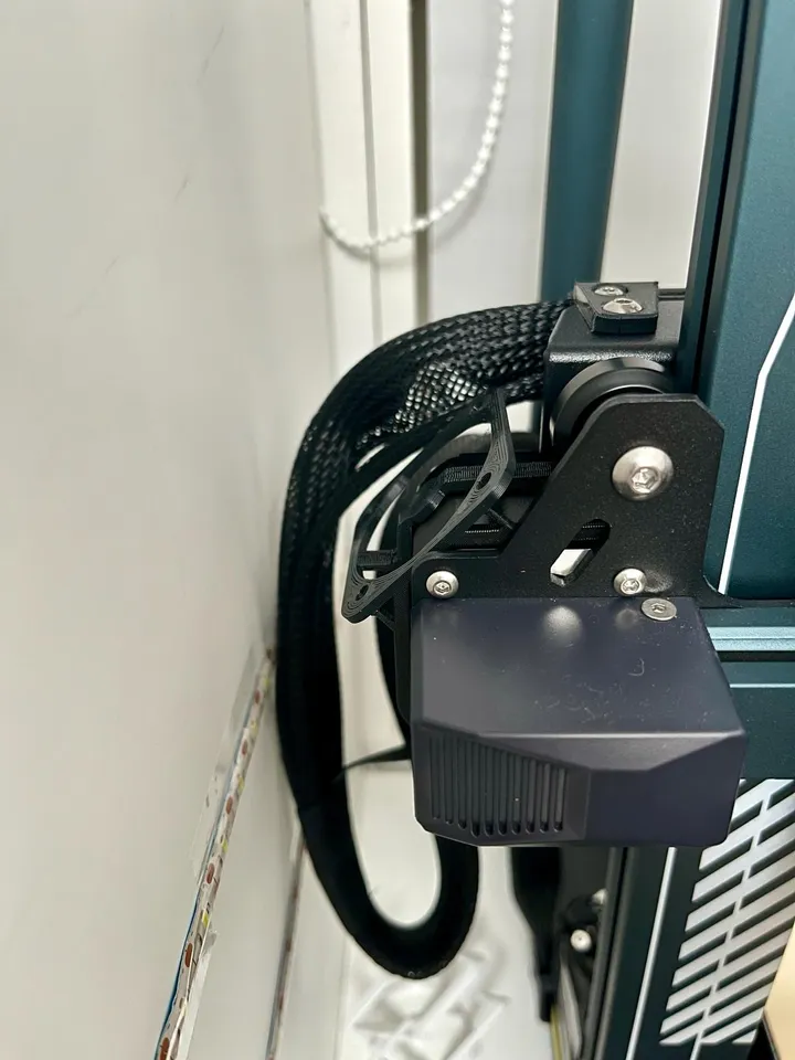 Clip'n'Cool: toolless 40mm Fan Mount / Holder for X Axis Stepper Motor ...